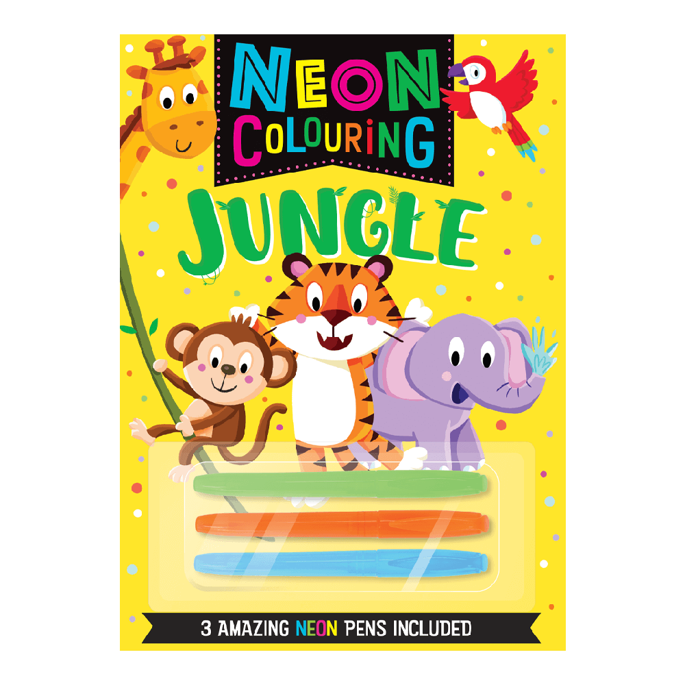 Neon Colouring 8 Jungle - Stardust